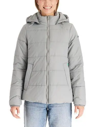 MODERN ETERNITY Leia 3-in-1 Bomber Maternity Puffer Jacket - Light Graphite