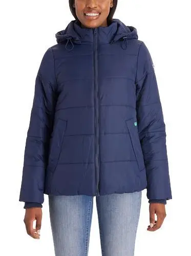 MODERN ETERNITY Leia 3-in-1 Bomber Maternity Puffer Jacket - Navy