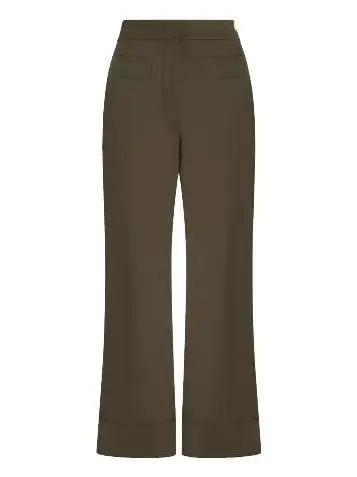 CALLAS MILANO Brody Cropped-cuff Pant - Forest