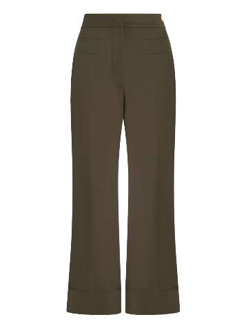 CALLAS MILANO Brody Cropped Cuff Pant - Forest