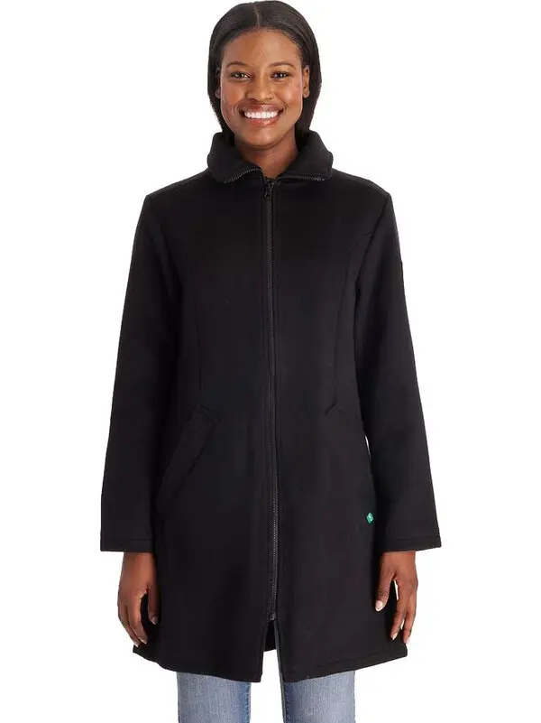 MODERN ETERNITY Khloe 3-in-1 Wool-blend Maternity Coat - Black