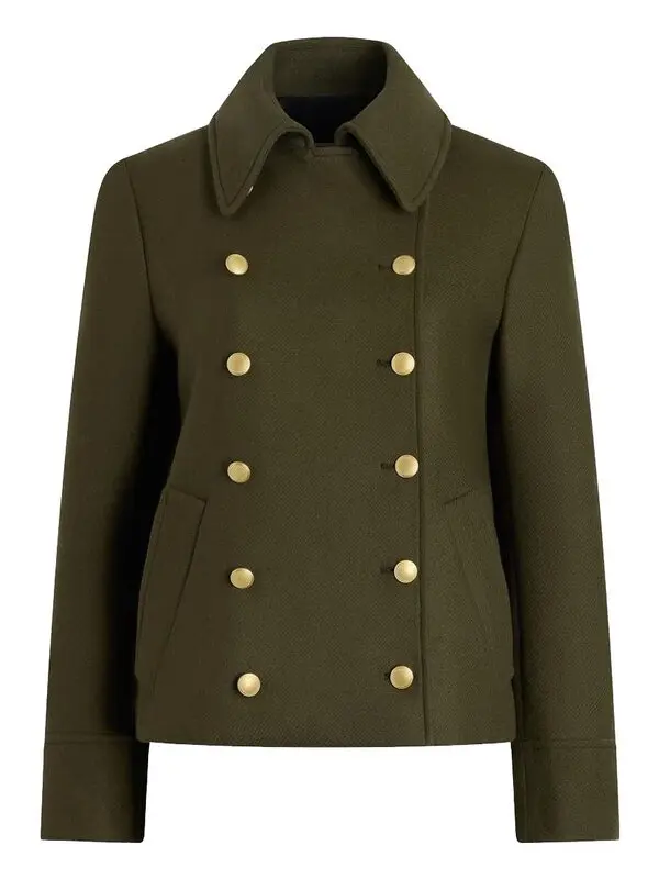 CALLAS MILANO Chelsea Double-breasted Jacket - Forest