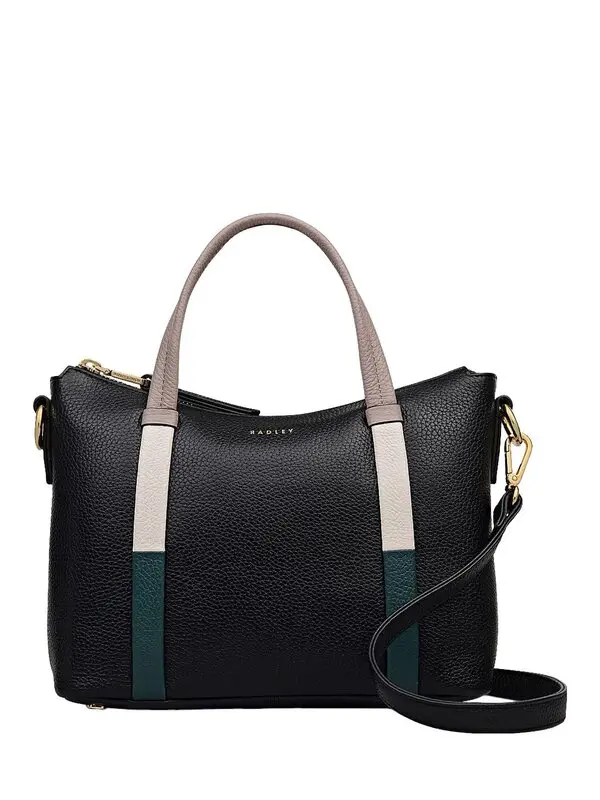 RADLEY Waterloo Way Ziptop Satchel Bag - Black