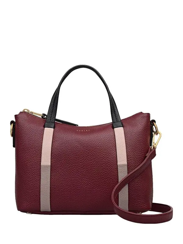 RADLEY Waterloo Way Ziptop Satchel Bag - Merlot