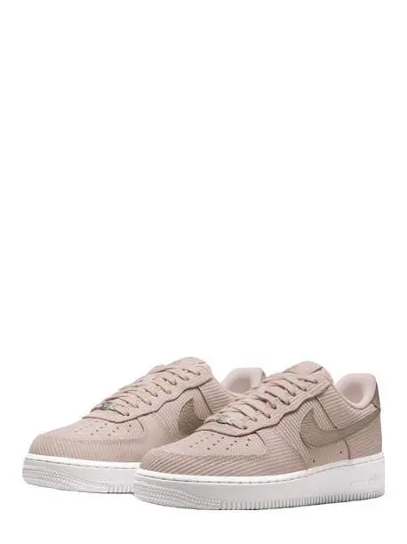 Nike Air Force 1 '07 Basketball Sneakers - Clay Red/malt/white/silver