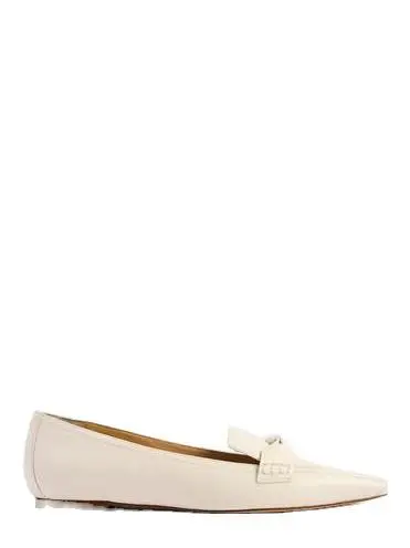 Marion Parke Courtney Nappa Loafer - Light Cream