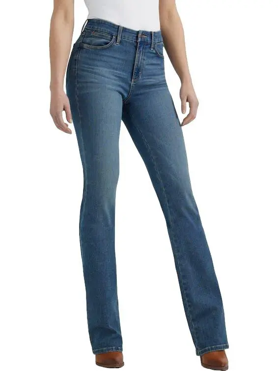 Wrangler Bespoke Curvy High-waist Bootcut Jeans - Ada