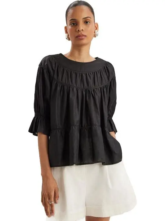 Merlette Sol Top - Black