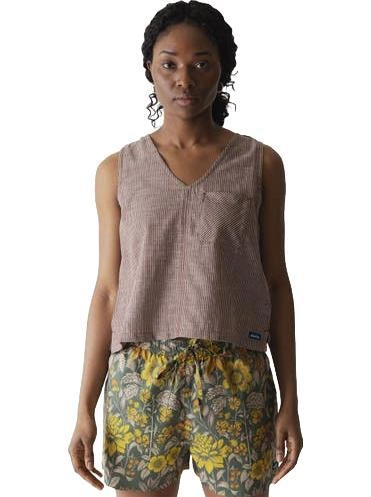 KAVU Vacay Tank Top - Chocolate