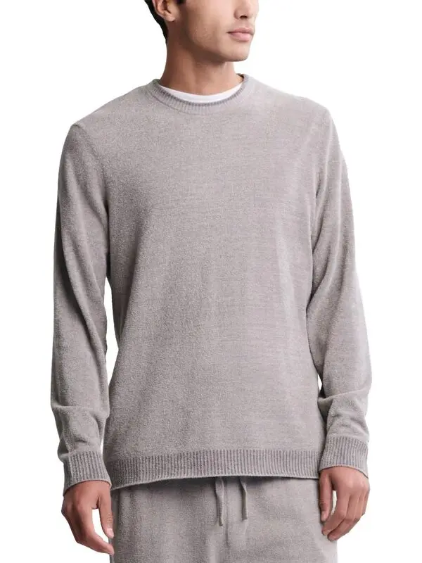 Barefoot Dreams Cozychic Ultra Lite Crewneck Pullover - Dove Gray