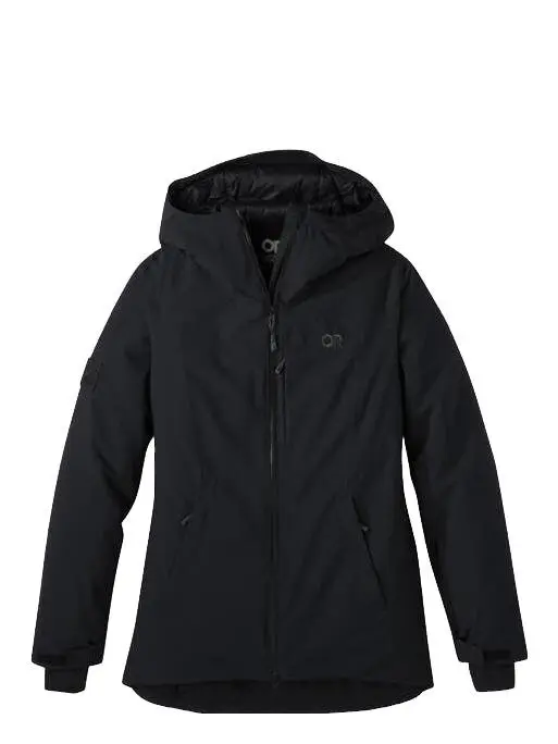 OUTDOOR RESEARCH Snowcrew Hooded Waterproof Jacket - Black
