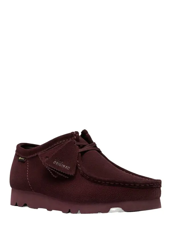 Clarks Wallabee Gore-tex® Waterproof Shoe - Purple Grape Suede