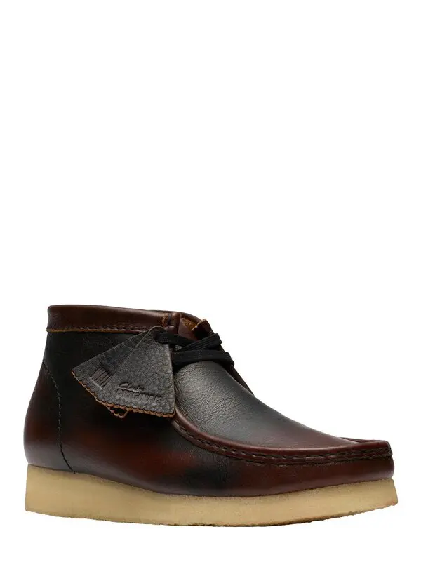 Clarks Wallabee Chukka Boot - Dark Tan