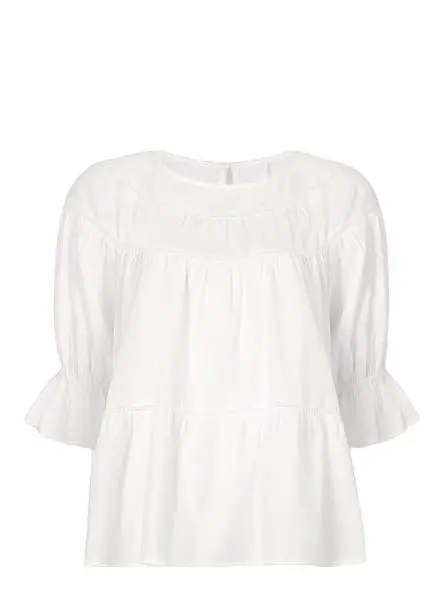 Merlette Sol Top - White