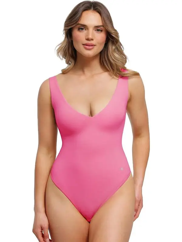 POPILUSH Cloud-touch All-in-one Shaping Bodysuit - Rosy Pink