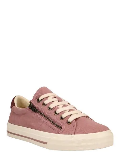TAOS Z-soul Platform Sneakers - Dusty Rose/wine