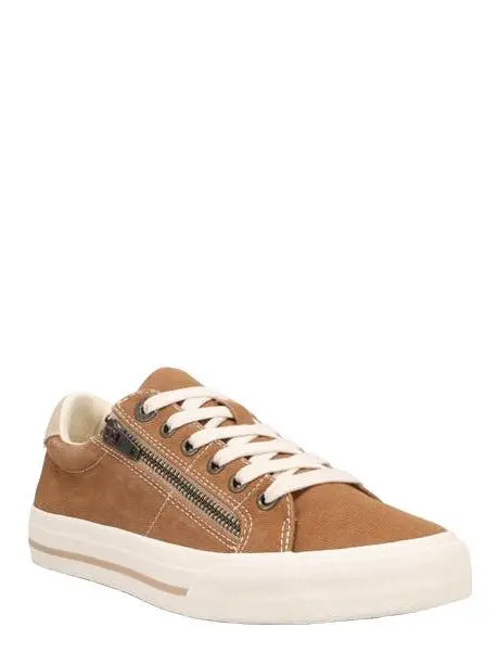 TAOS Z-soul Platform Sneakers - Golden Tan Canvas
