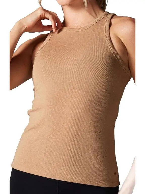 TAVI Perfect Fit Rib Tank - Camel