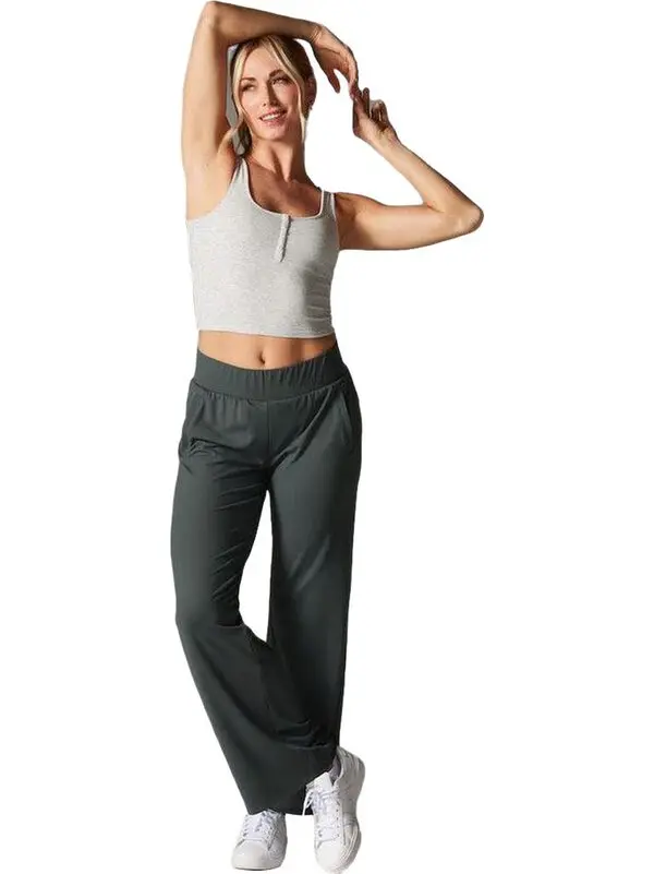 TAVI Fitted Henley Tank - Ash