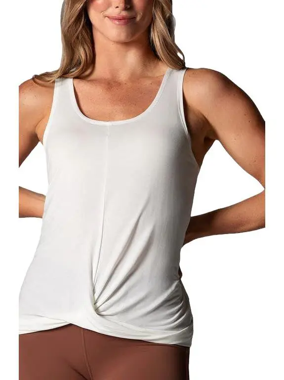 TAVI Flatter Twist Tank - Coconut
