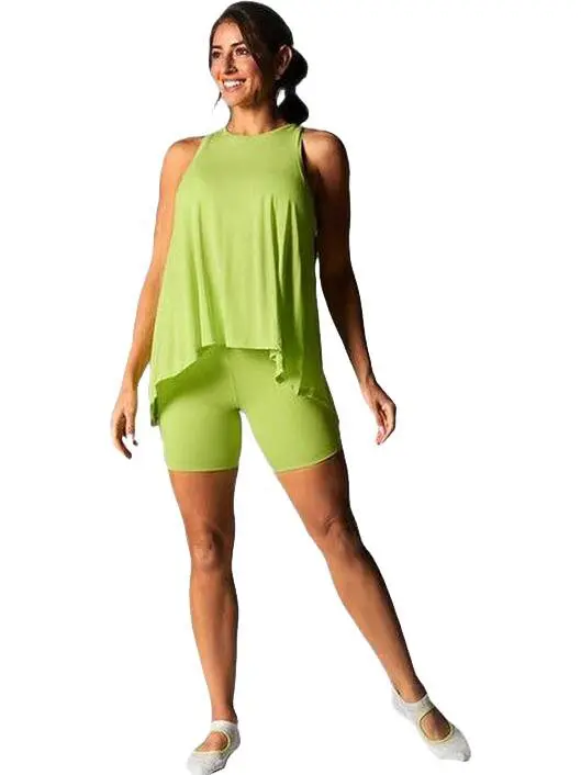 TAVI Tie Back Tank - Lime
