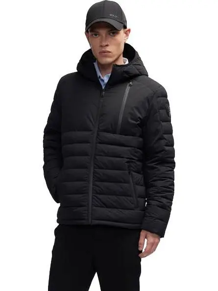 Pajar Henrik Channel Quilted Lightweight Stretch Puffer Jacket - Black
