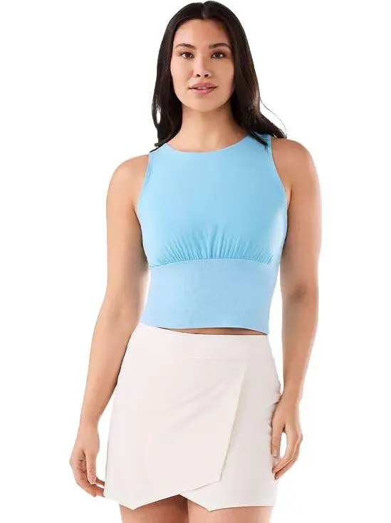TAVI Solace Empire Waist Tank - Surf