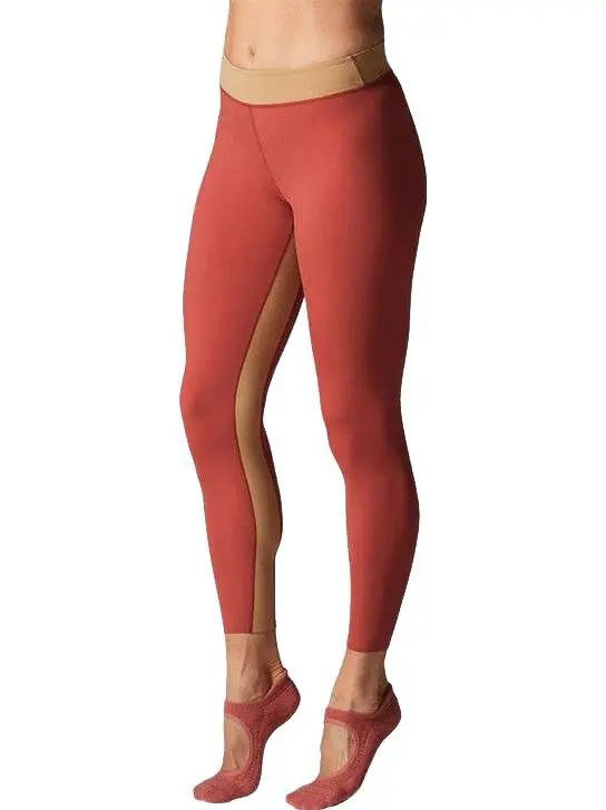 TAVI Mid-rise 7/8 Leggings - Spice/camel