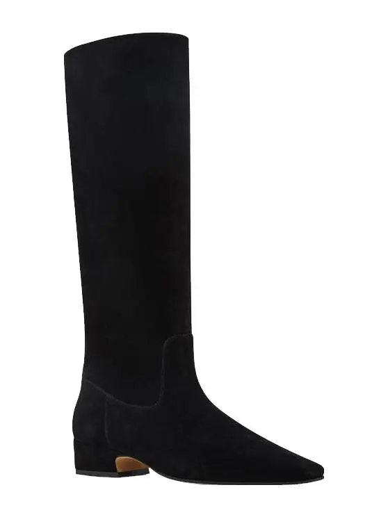 Steve Madden Dantelle Knee High Boot - Black Suede