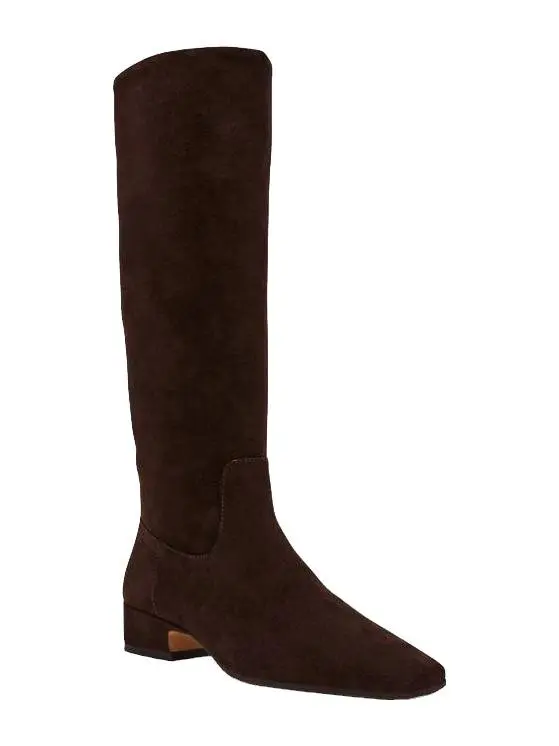 Steve Madden Dantelle Knee High Boot - Brown Suede
