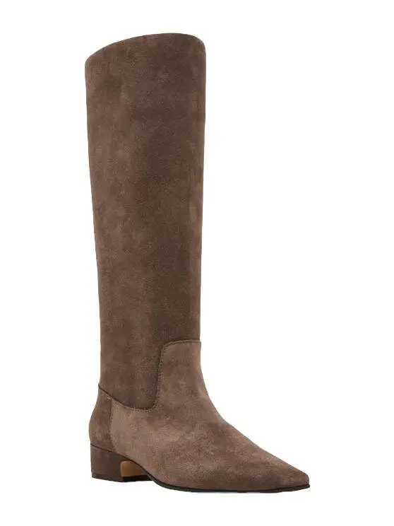 Steve Madden Dantelle Knee High Boot - Grey Suede