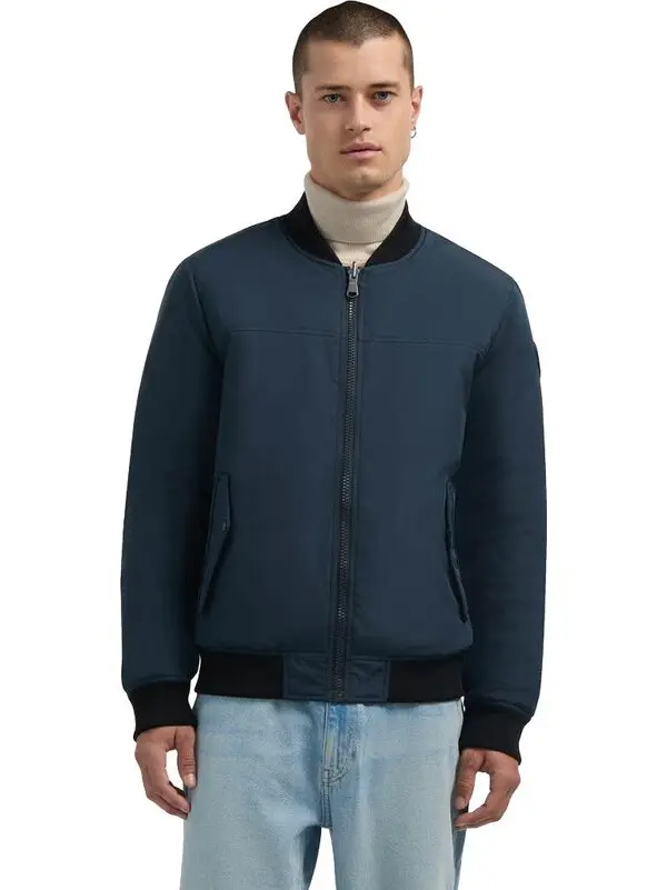 Pajar Aries Reversible Lightweight Bomber Jacket - Navy