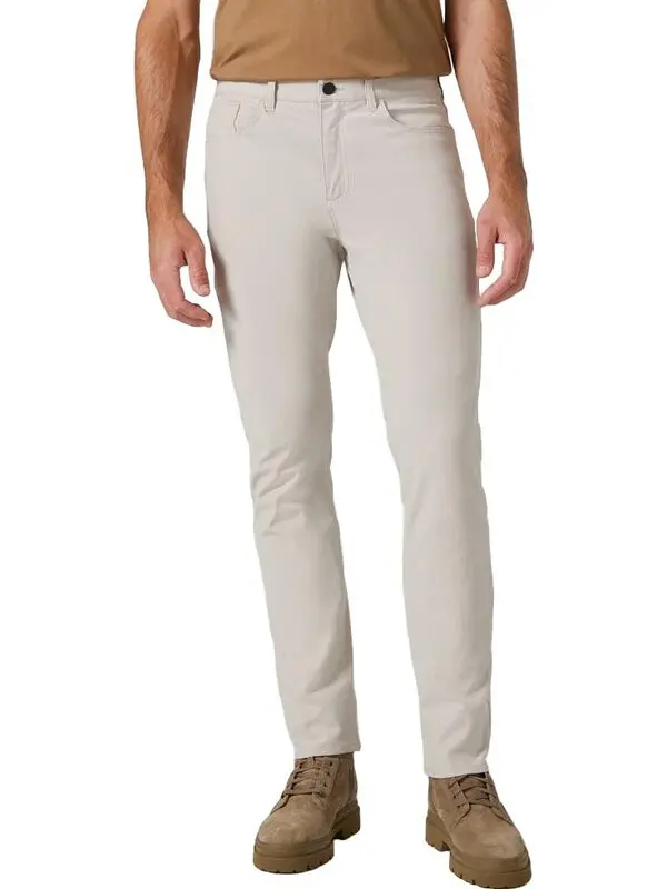 7 Diamonds Baron Straight Leg Stretch Twill 5-pocket Pants - Bone