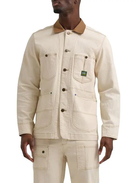 LEEM X Crayola Stretch Cotton Jacket - Ecru