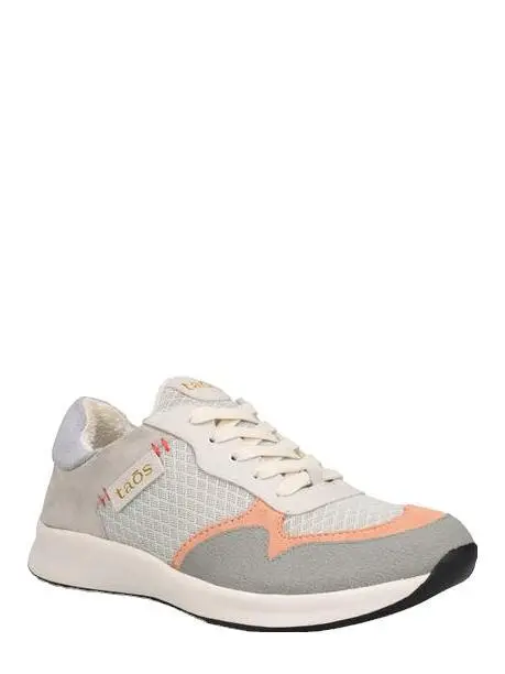 TAOS Detour Panelled Sneakers - Light Grey Multi