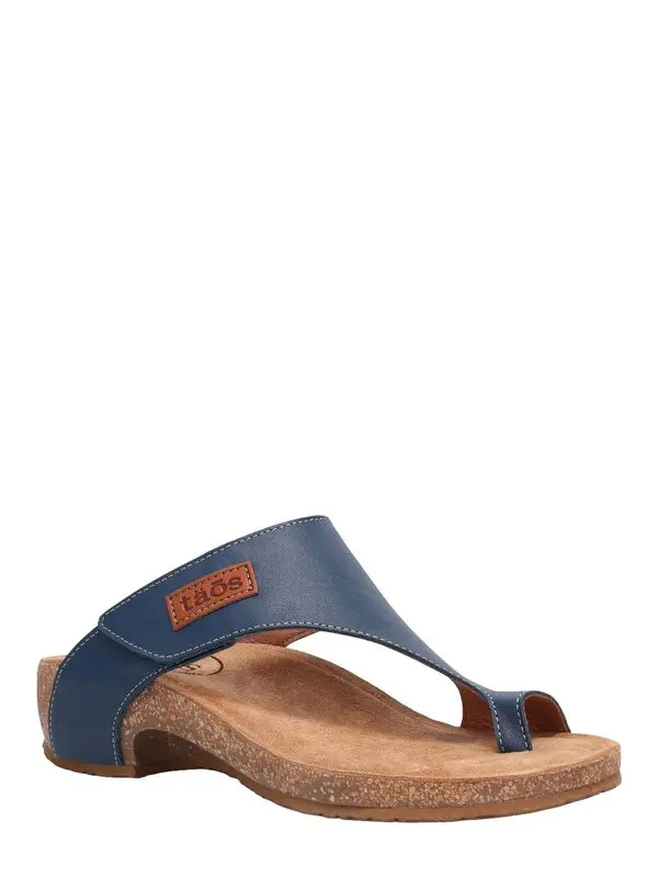 TAOS Loop Toe Loop Sandal - Deep Sea Blue