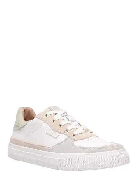 TAOS Pop Soul Leather Sneaker - Sand/ice Multi