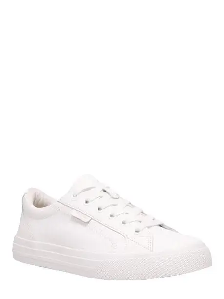 TAOS Plim Soul Luxe Leather Sneakers - White Leather