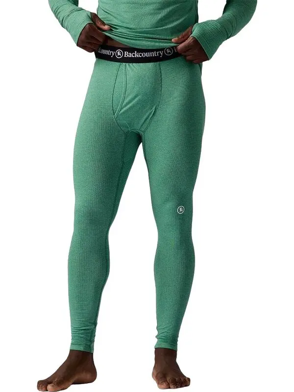 BACKCOUNTRY Pines Microgrid Ultra-lt Baselayer Bottom - Gearhead Green
