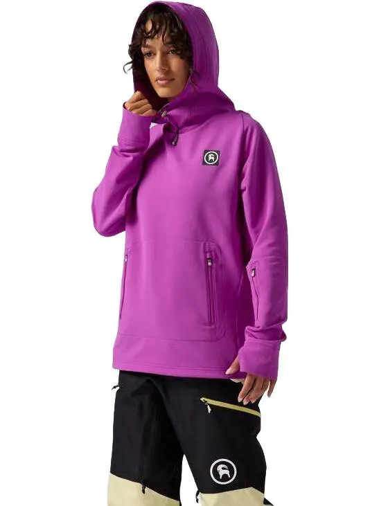 BACKCOUNTRY Destination Softshell Fleece Hoodie - Cactus Flower