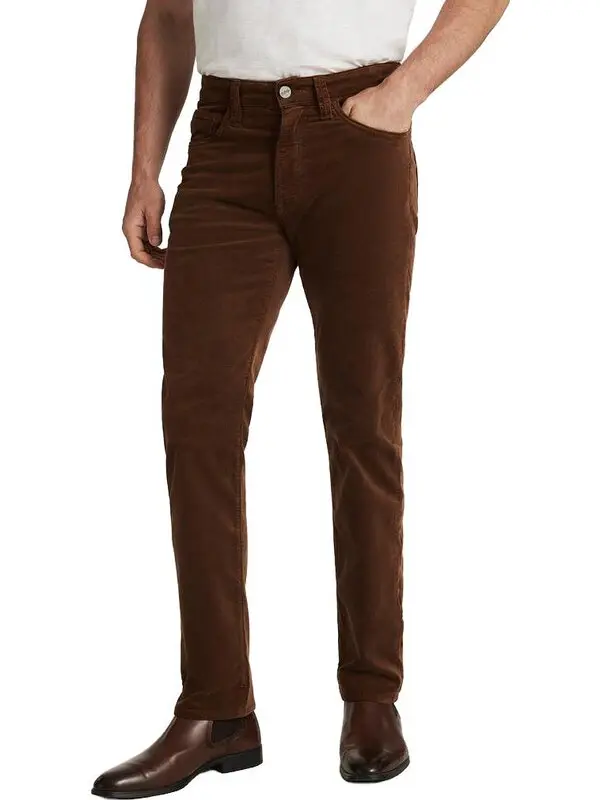 34 Heritage Courage Straight-leg Corduroy Pants - Bourbon Cord