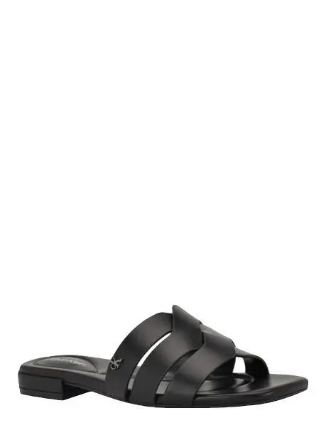 Calvin Klein Tisha Slide Sandal - Black