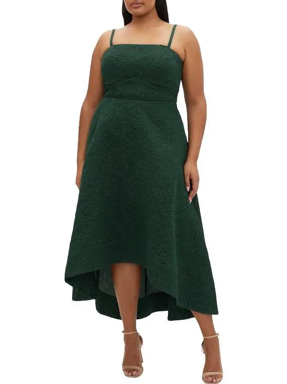 City Chic Tiffany Maxi Dress - Emerald