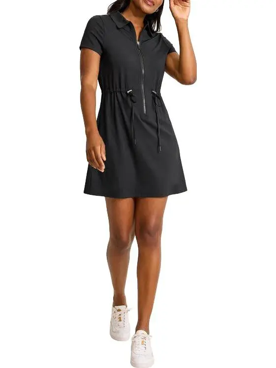 Tommy Bahama Abby Short Sleeve Mini Dress - Black