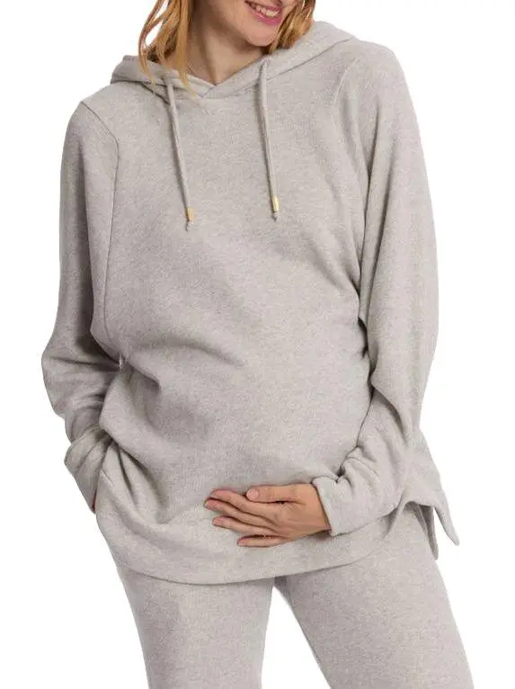 CACHE COEUR Maternity And Nursing Hoodie - Grey