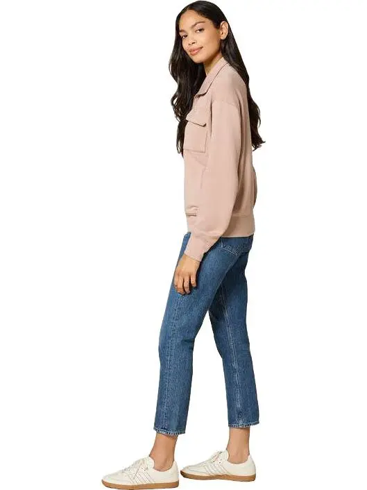 SOFTIES Dreamtech Double Zip Bomber Jacket - Coco