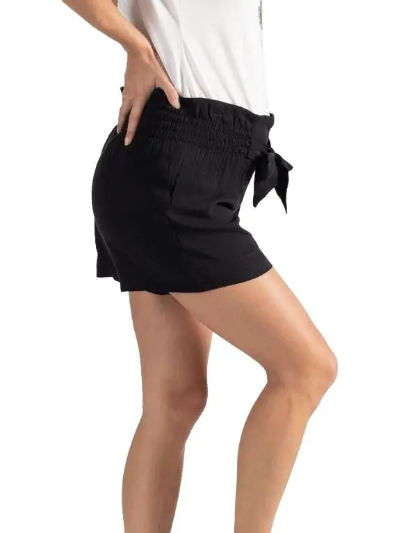 CACHE COEUR Nubie Maternity Shorts - Black