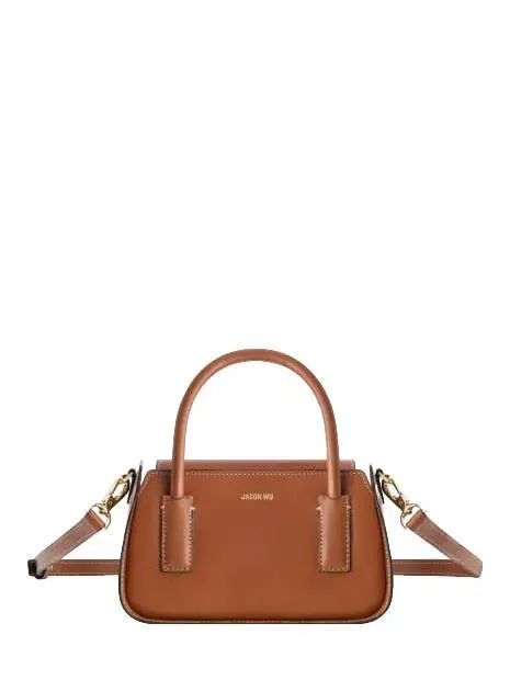 JASON WU Structured Mini Tote - Lt Brown