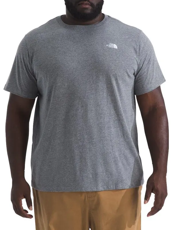 The North Face Big & Tall Big Evolution Dome T-shirt - Tnf Mid Grey Hthr