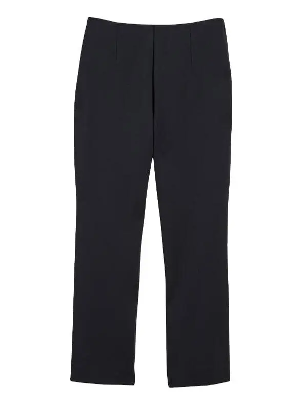 Vineyard Vines Peyton Crop Ponte Pants - Jet Black